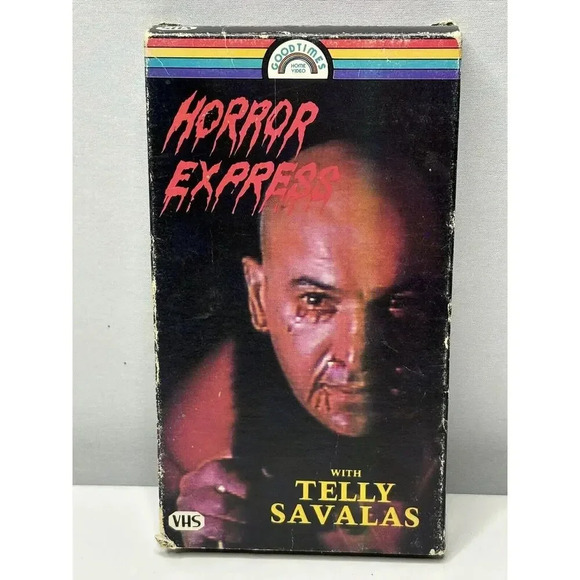 Source Unknown | Media | Horror Express Vhs Vcr Video Tape Movie Telly Savalas Used Horror ...